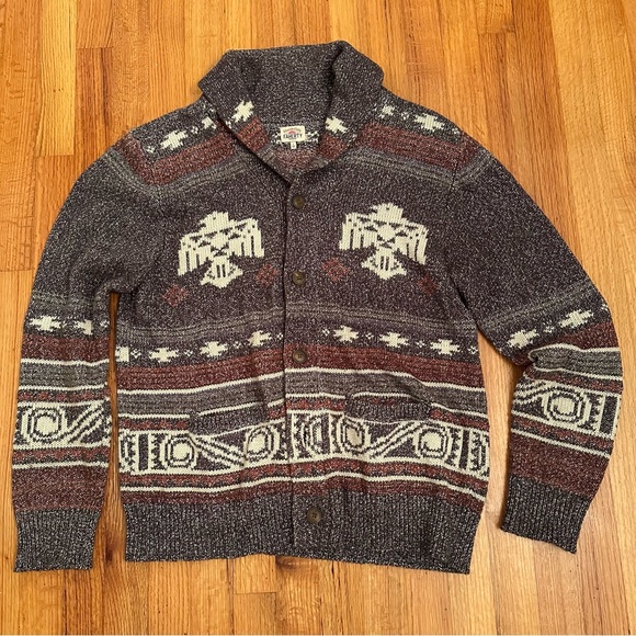 Faherty | Sweaters | Faherty Steven Paul Judd Thunderbird Cardigan Size ...